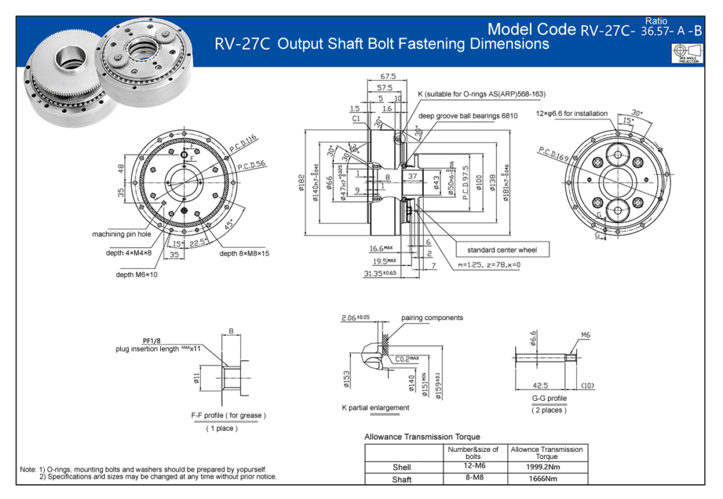 Cycloidal Gear Reducer | Cycloidal Gear | Cycloidal Gears Vigo Drive - TQG