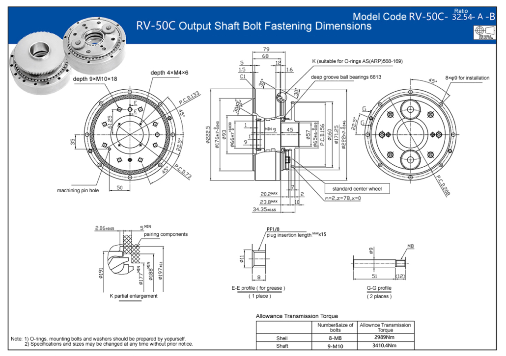 Cycloidal Gear Reducer | Cycloidal Gear | Cycloidal Gears Vigo Drive - TQG