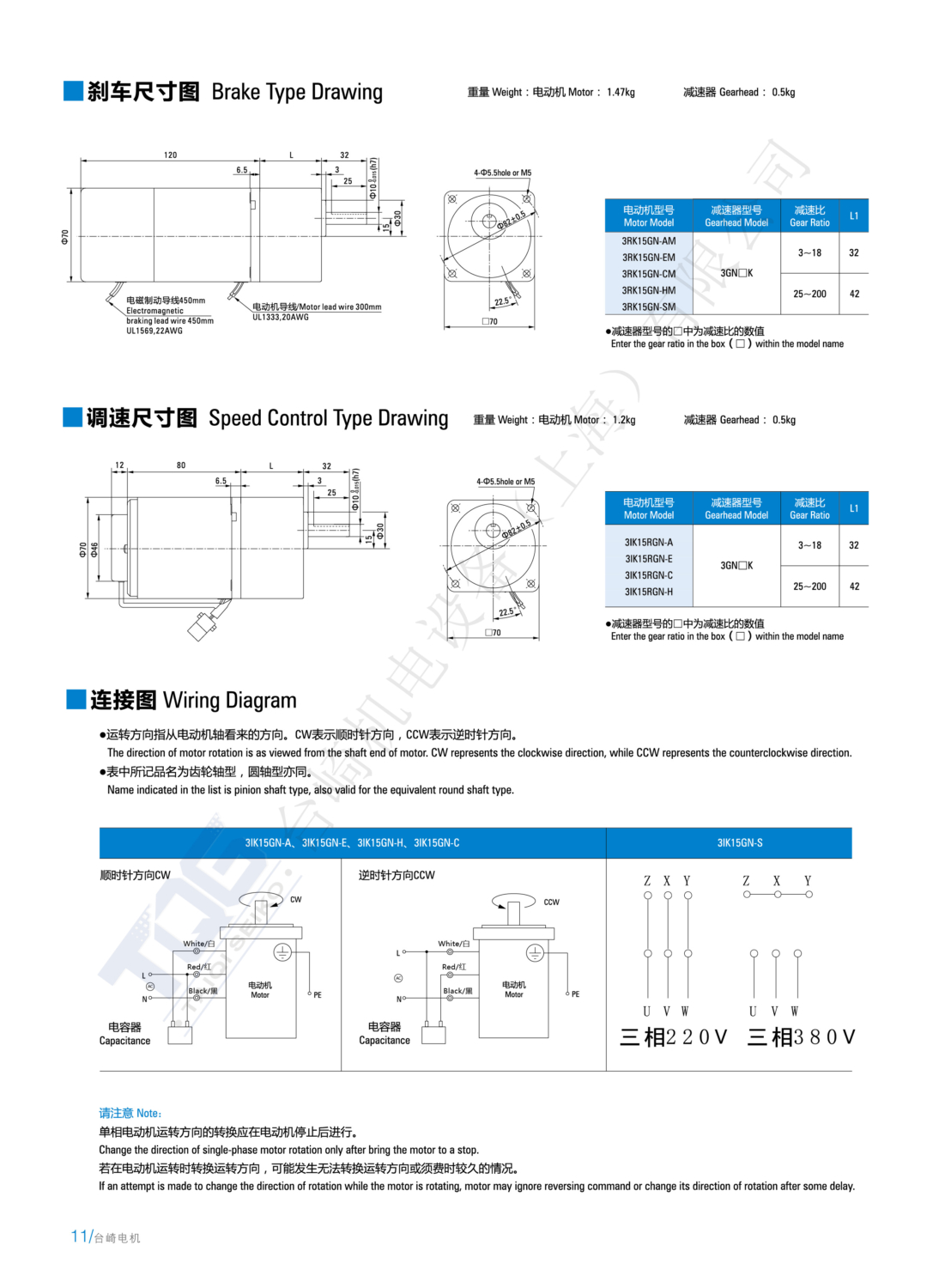 Brake Motor - servomotorgearbox